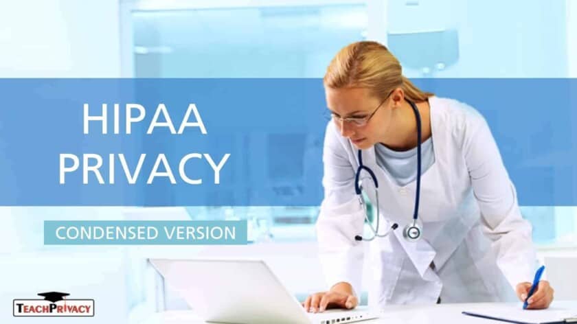 HIPAA Training | TeachPrivacy - Training by Prof. Daniel Solove