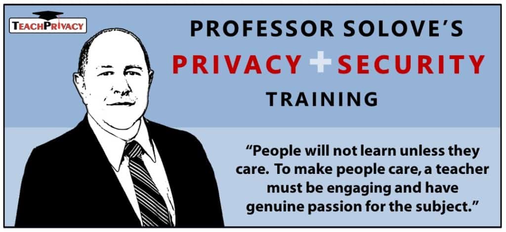 A Cartoon for Data Privacy Day - TeachPrivacy Training