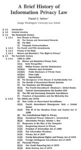 A Brief History of Information Privacy Law - TeachPrivacy