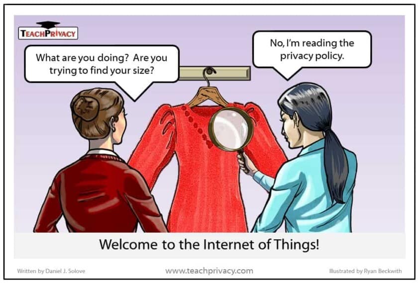 Cartoon About Connected Devices - TeachPrivacy