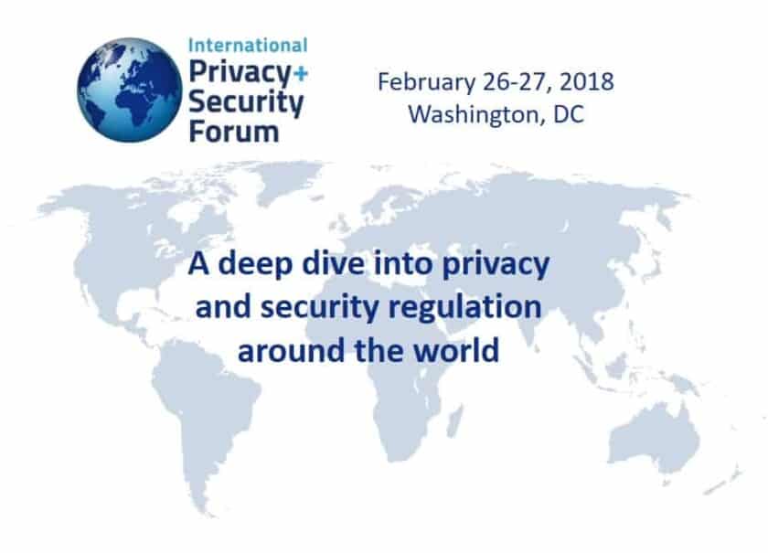 International Privacy+Security Forum