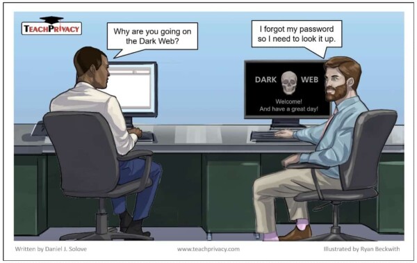 Dark Web Cartoon