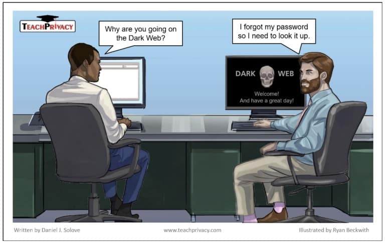 Dark Web Cartoon