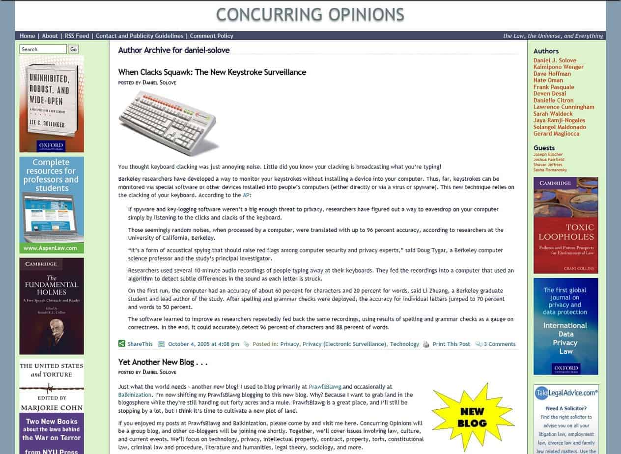 Concurring Opinions