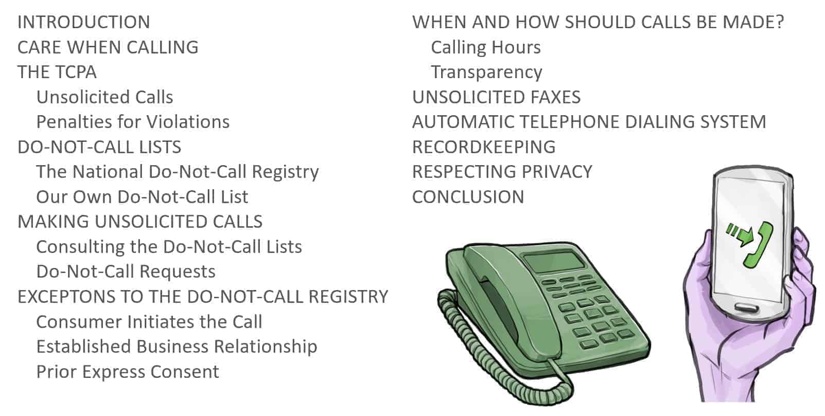 Telemarketing and the TCPA - TeachPrivacy