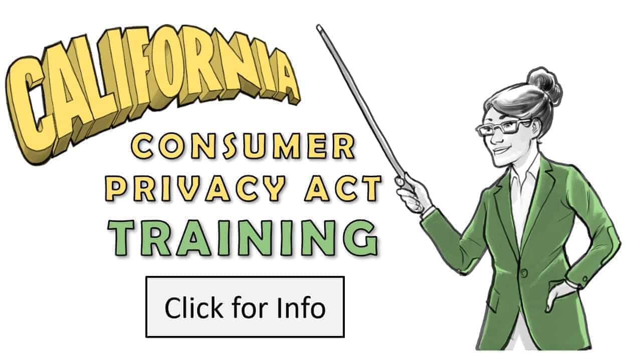 Requirements for CCPA Training