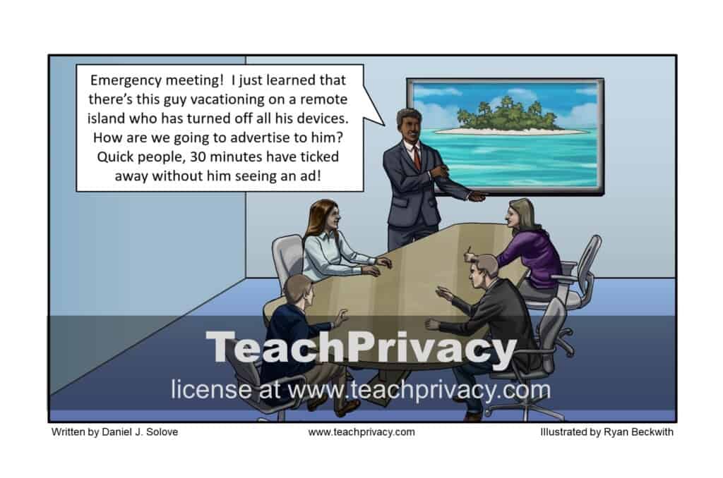 Cartoon: Marketing - TeachPrivacy Store