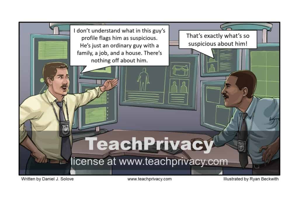 Cartoon: Profiling - TeachPrivacy Store