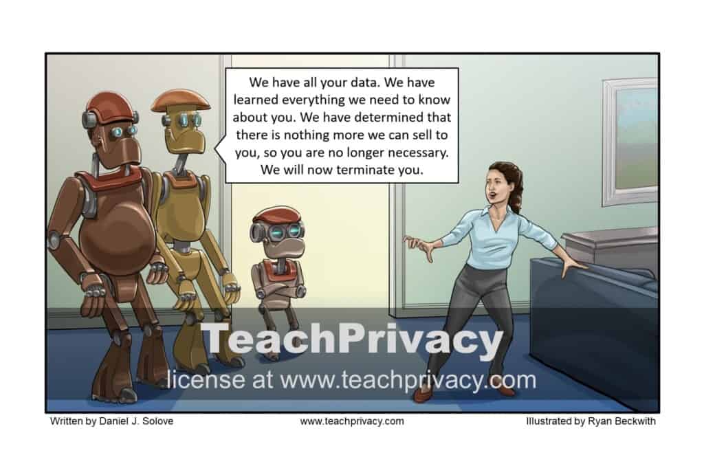 Cartoon: Machine Learning - TeachPrivacy Store
