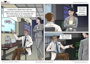 Cartoon: Technology, Privacy, and Manipulation