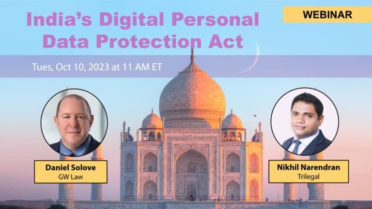 India’s Digital Personal Data Protection Act