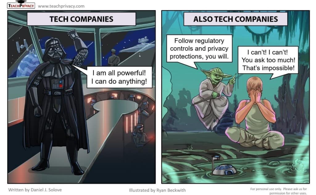 Cartoon: Tech Companies, Innovation, and Regulation