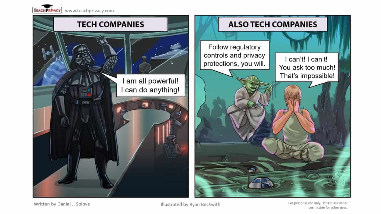 Cartoon: Tech Companies, Innovation, and Regulation