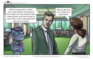 Cartoon - AI Training - TeachPrivacy