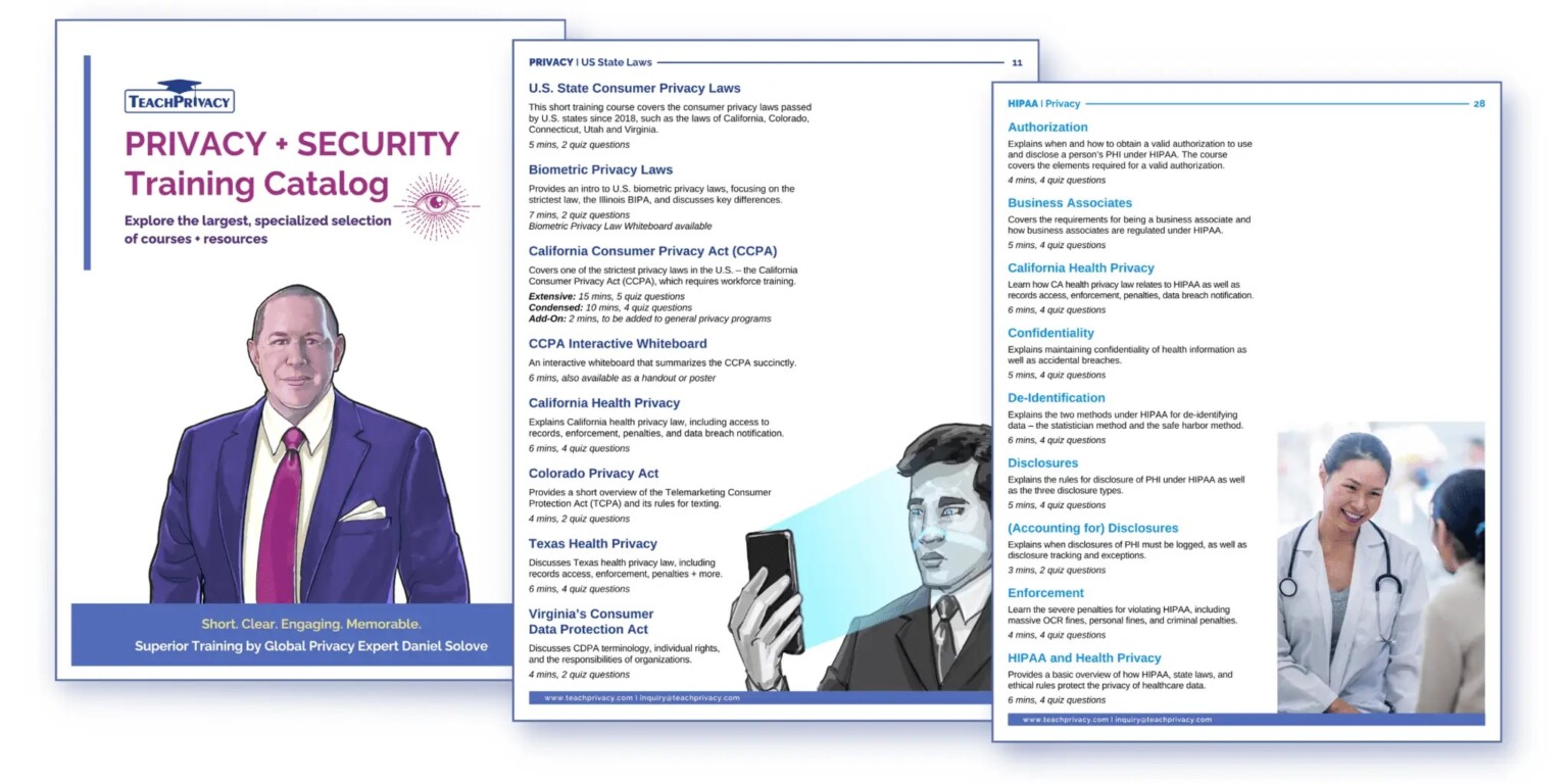 2023 Highlights: Training and Whiteboards - TeachPrivacy