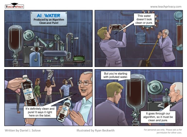 Cartoon: AI Bias - TeachPrivacy