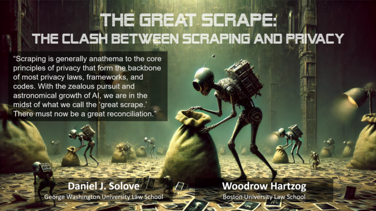 The Great Scrape: The Clash Between Scraping and Privacy - TeachPrivacy